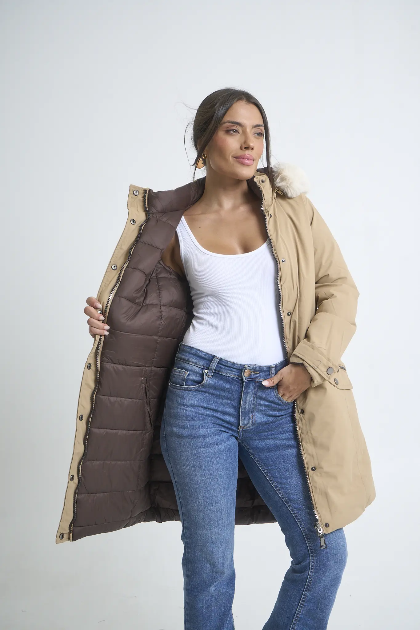Camperon Reversible C-Capucha Desmontable Jay | Treki Indumentaria
